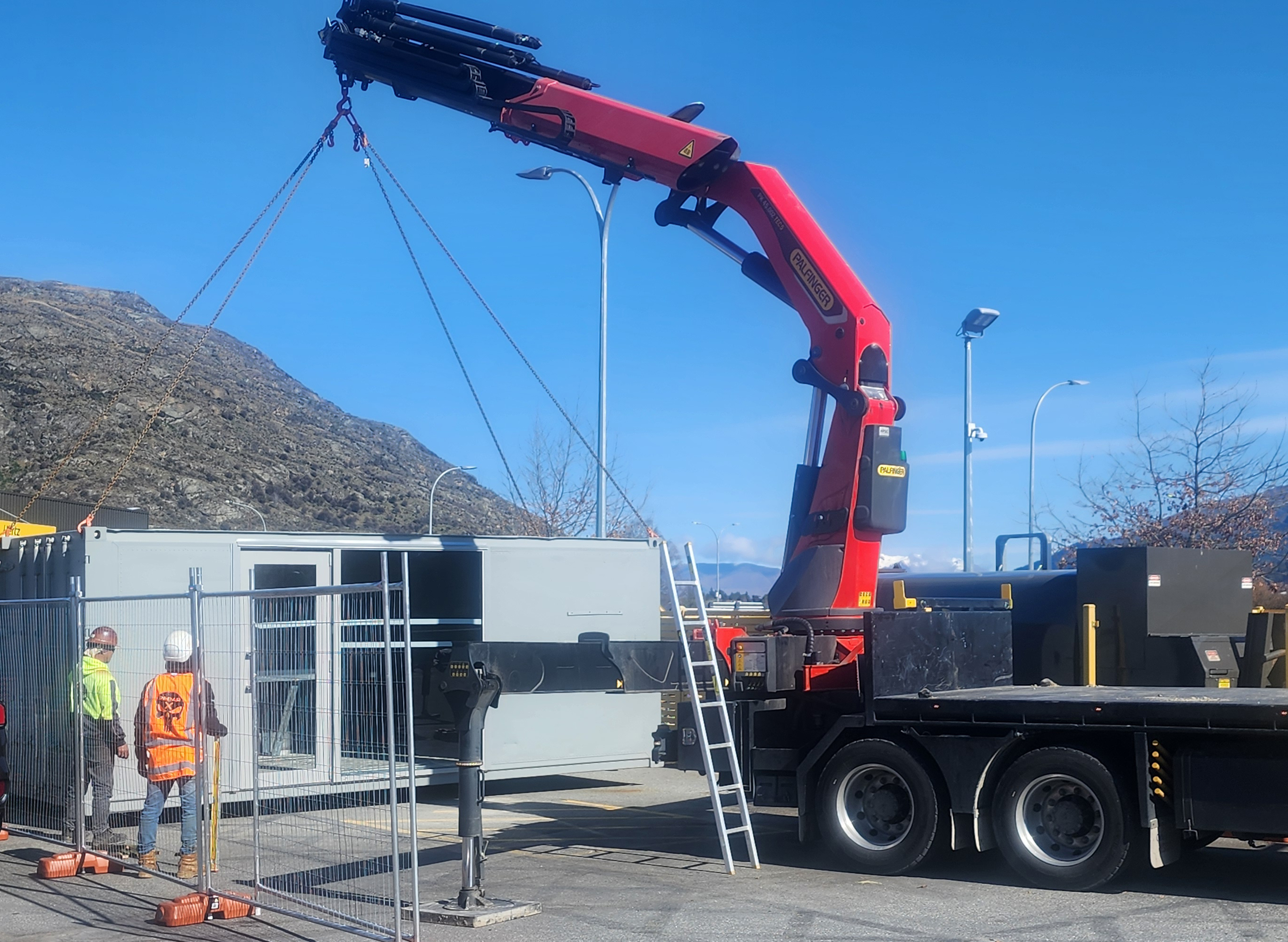 Recycling sorting station built from recycled materials